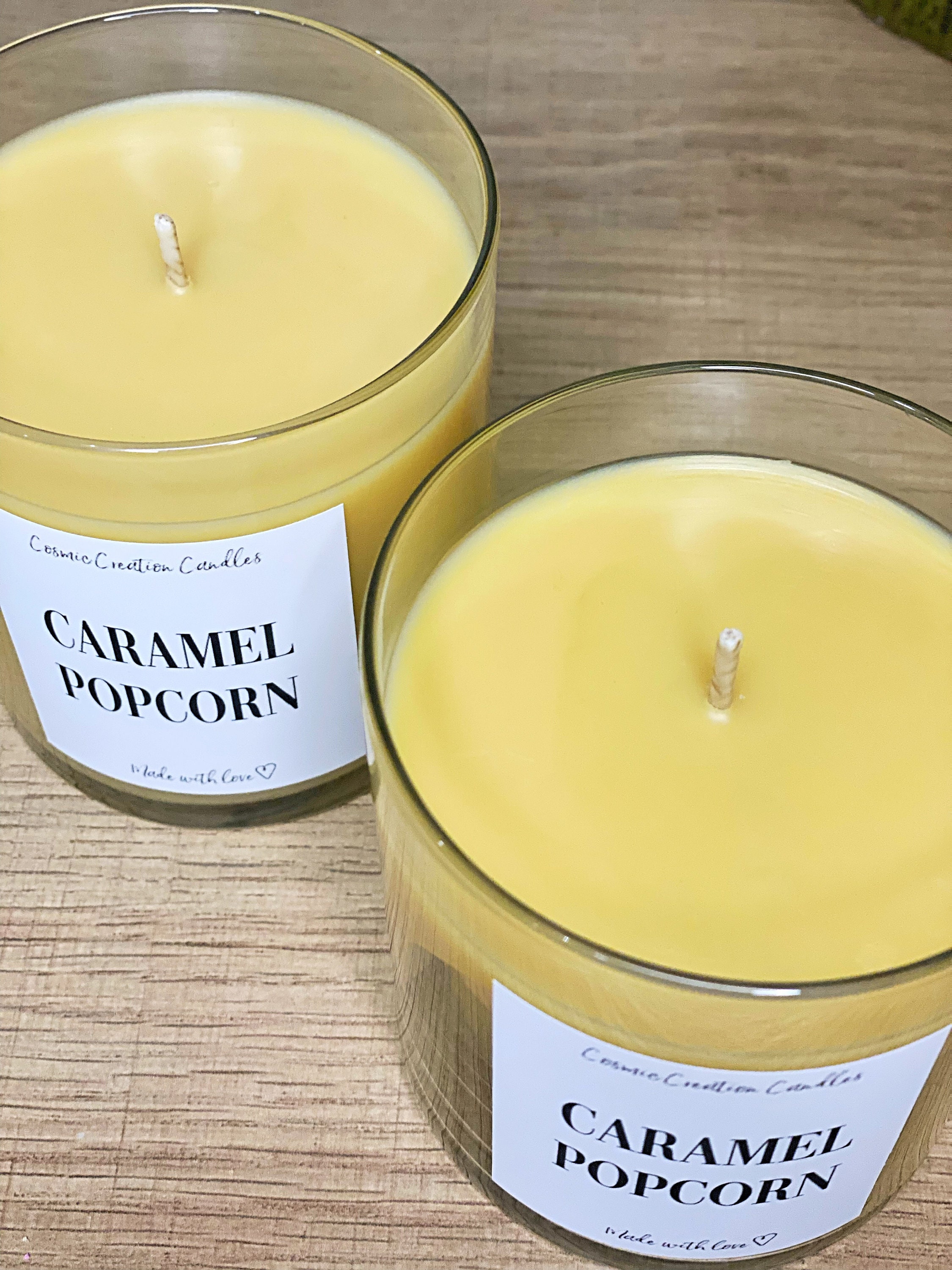 Caramel Popcorn Candle Homemade Candles Gifting Candles - Etsy