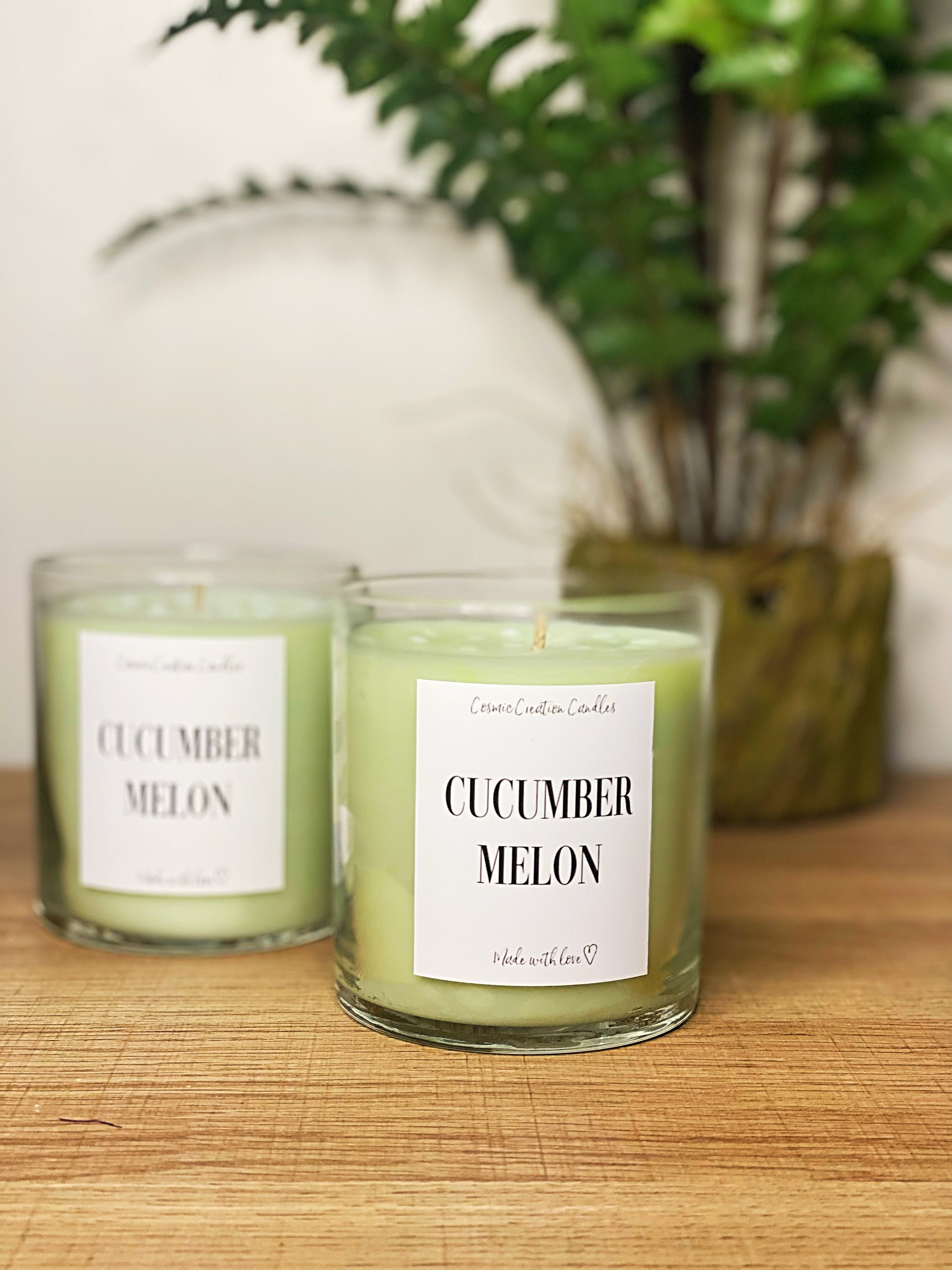 Cucumber Melon | Fresh Candles | Cucumber Candle | Melon Candle | Green ...