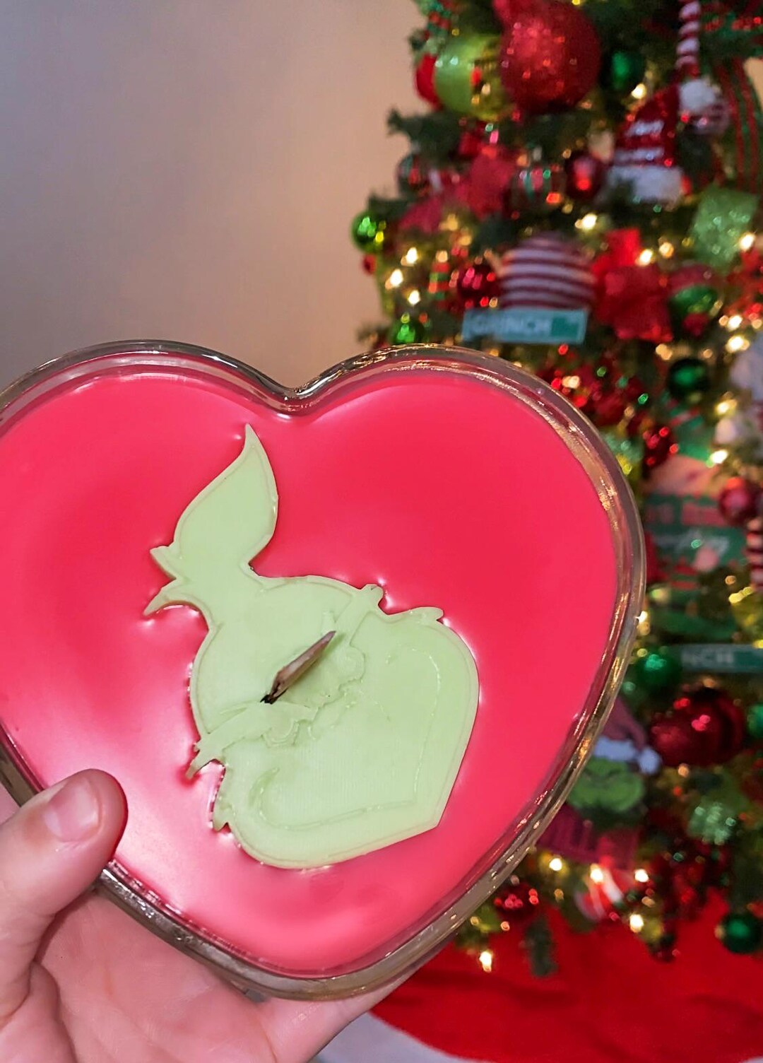 The Grinches Heart Grew 3 Sizes - the Grinch Candles - Grinchmas Candle ...