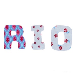 PDF Sewing Pattern / Template Application Alphabet & Numbers | Soft ...