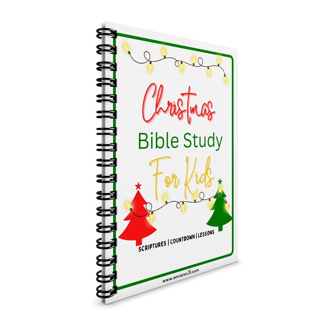 Christmas Bible Study/devotion for Kids PRINTABLE With Countdown - Etsy