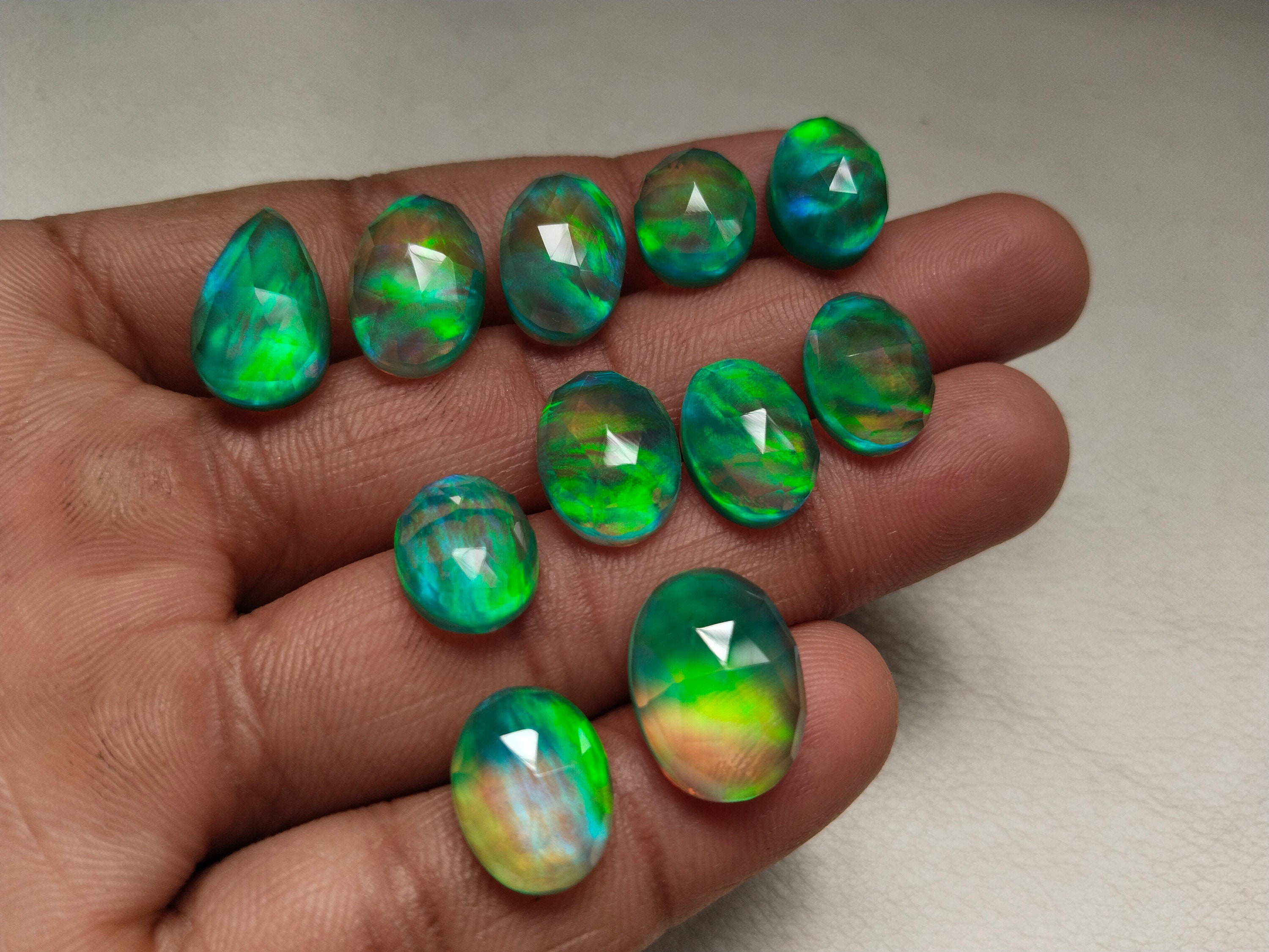 Aurora Opals Crystal Dublate (LABMADE)*** - Etsy