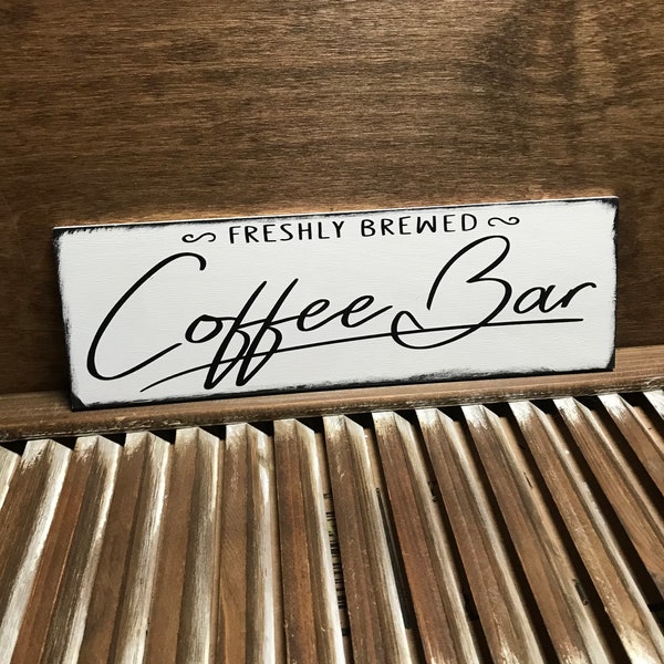 Small Coffee Sign - Etsy