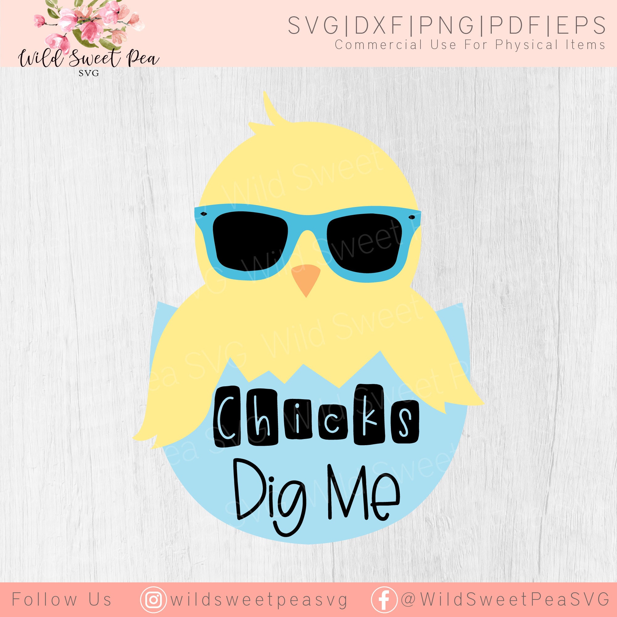 Chicks Dig Me Svg, Chick Svg, Boys Easter Svg, Cute Chick Svg, Easter ...