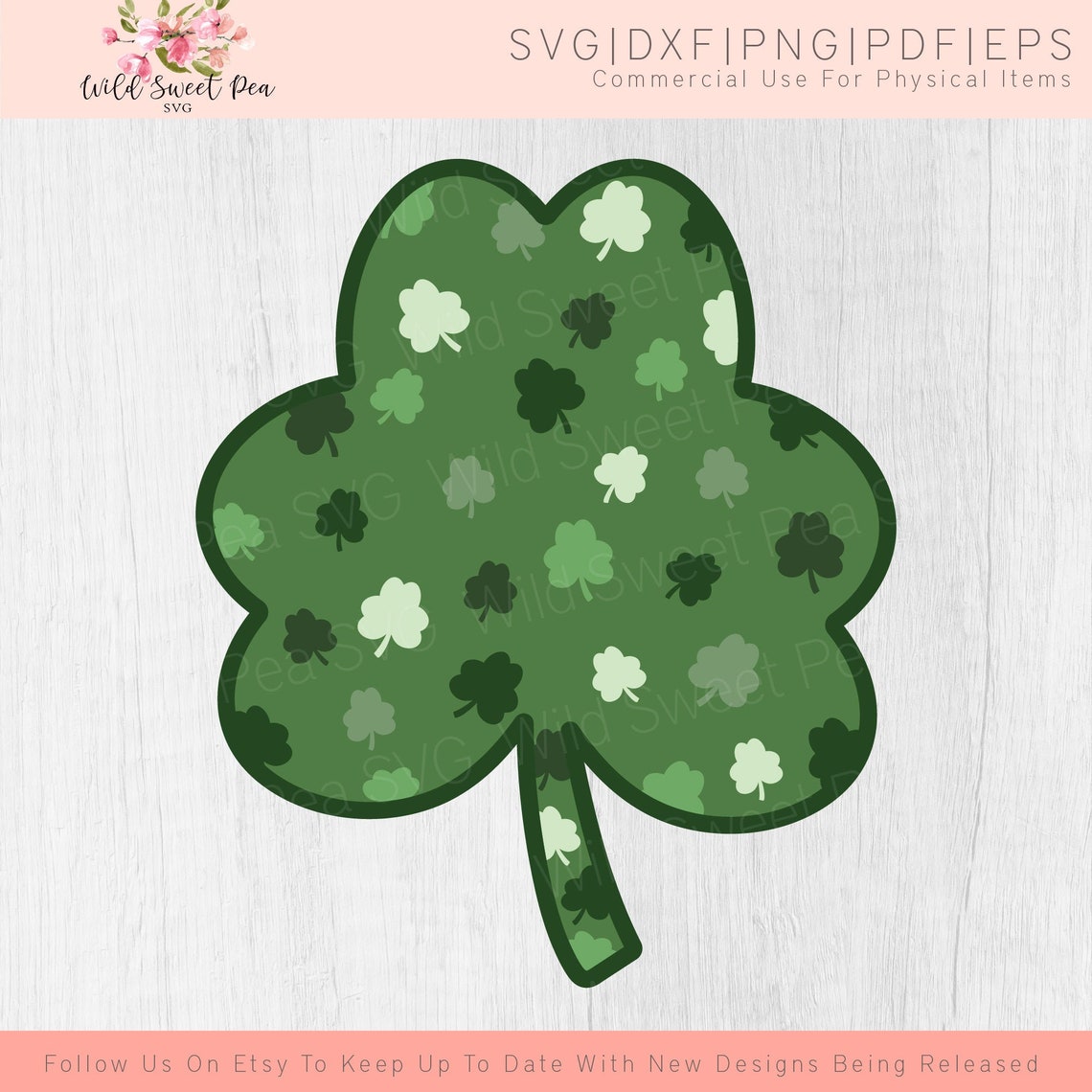 Shamrock Collage Svg, St. Patricks Day Svg, Irish Svg, Lucky Svg ...