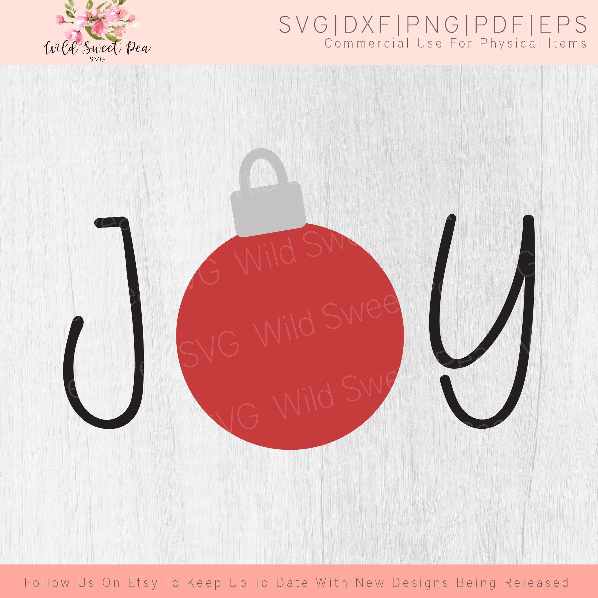 Joy Bundle Svg Joy Svg Joy Ornaments Svg Christmas Svg - Etsy