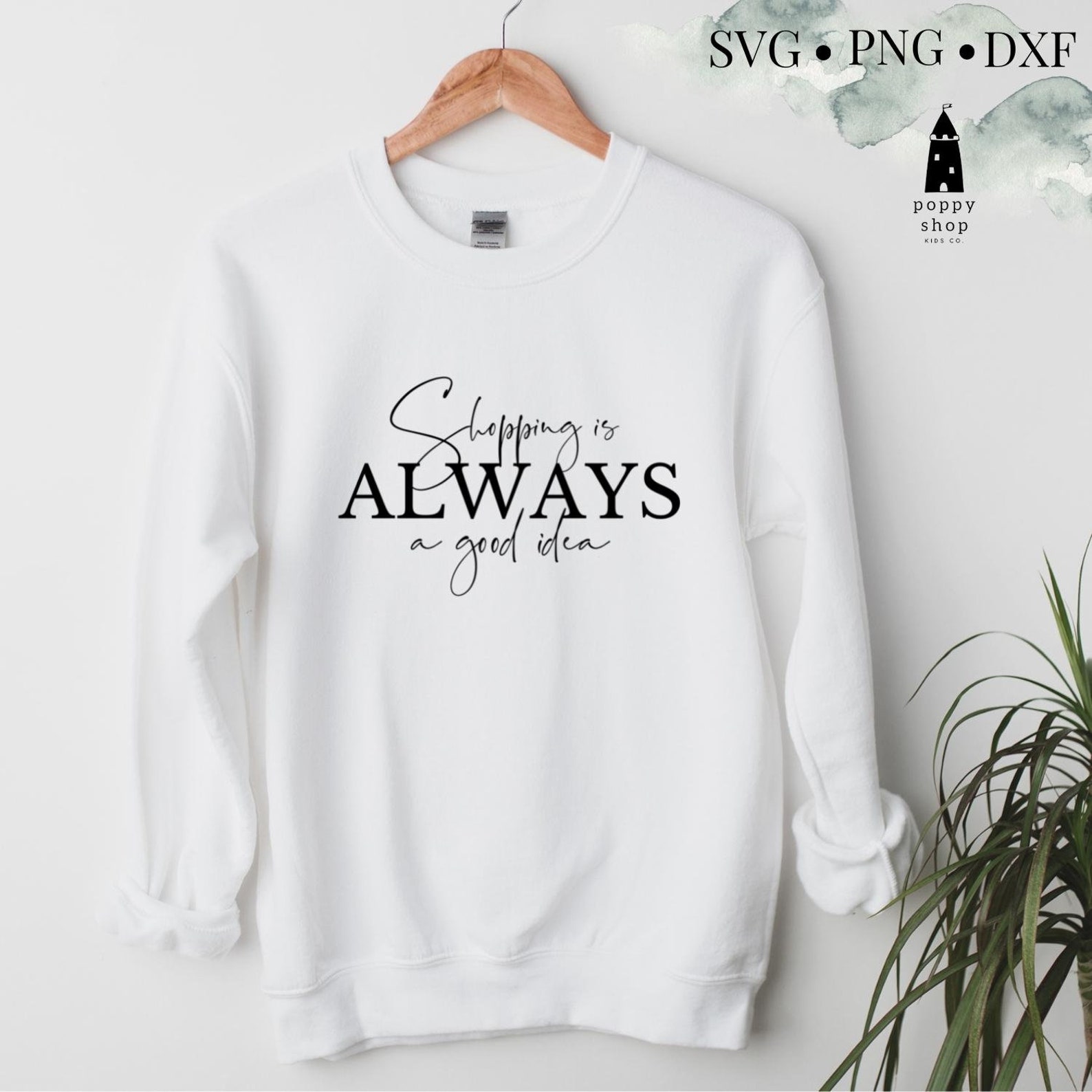 Shopping is Always a Good Idea SVG Tote Bag SVG Svg - Etsy