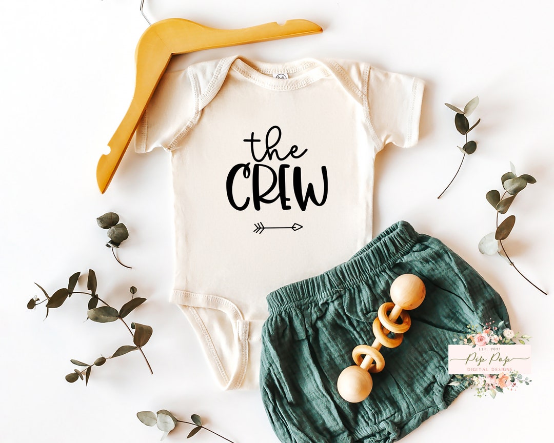 The Crew SVG | Baby Svg | Baby Bodysuit Onesie Jpeg | the Crew PNG ...