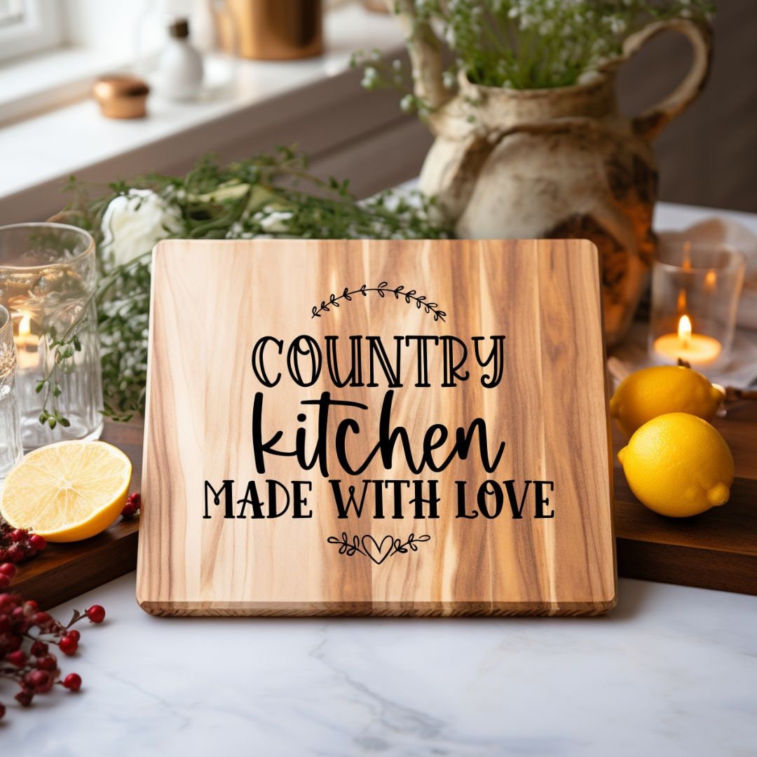 Country Kitchen SVG | Cutting Board Svg | JPEG | Apron Design Svg | PNG ...