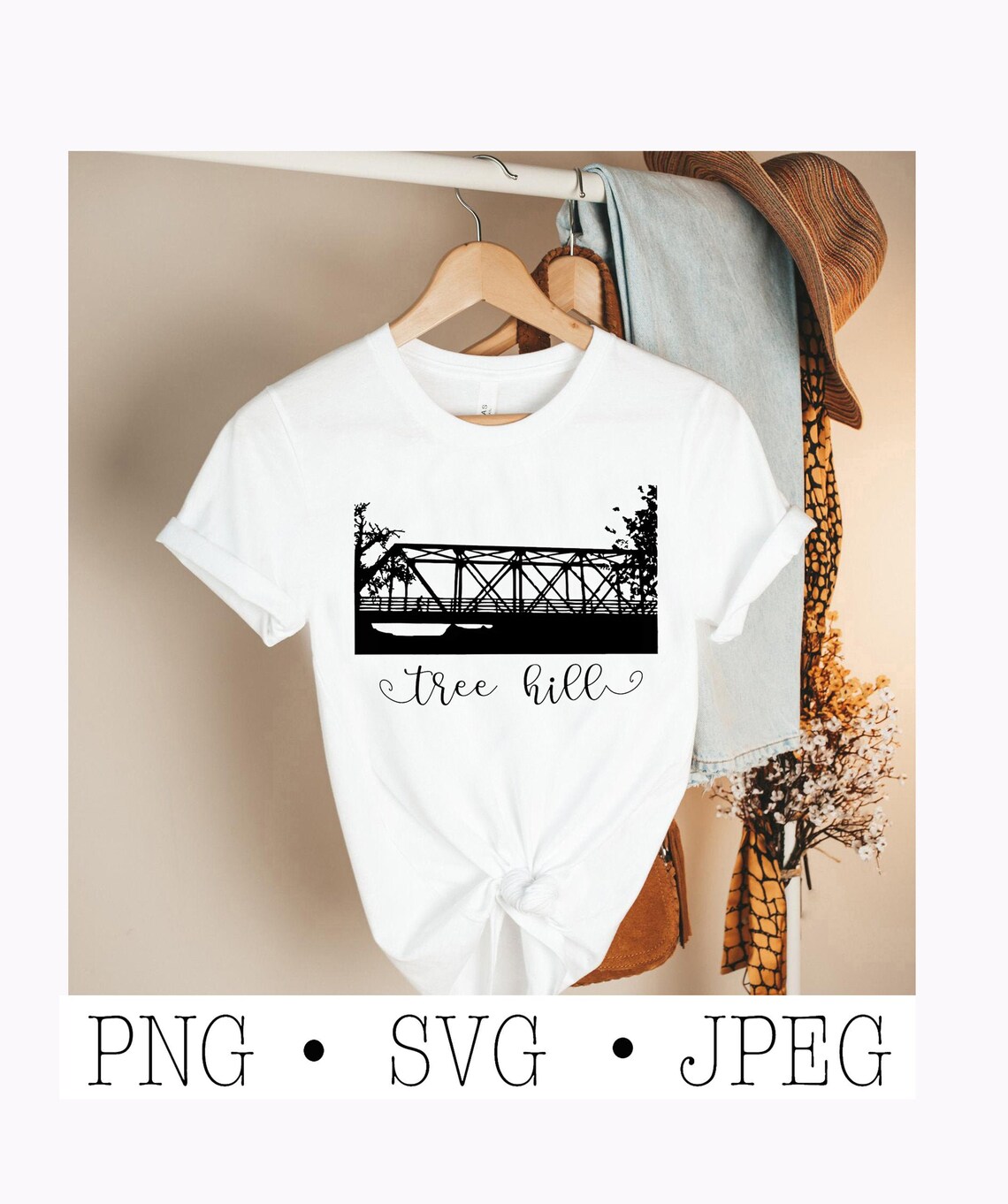 One Tree Hill PNG File SVG File One Tree Hill Bridge 6th - Etsy