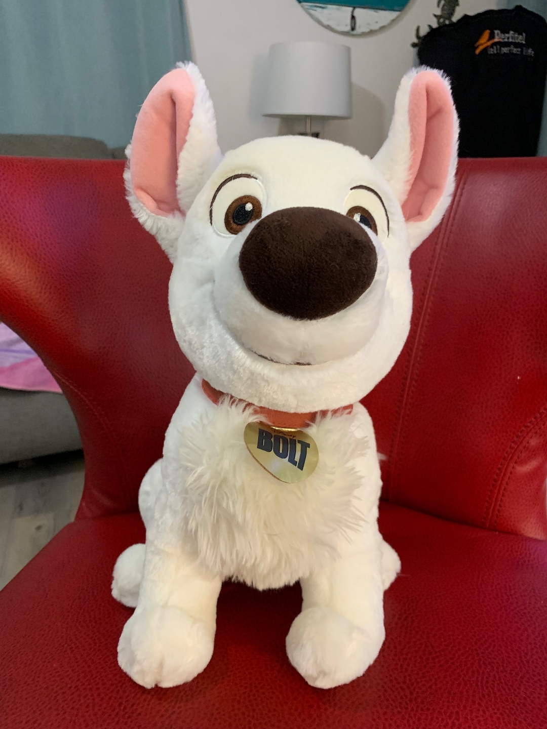 Disney Pixar Bolt Plush. Large Genuine Disney Store. Excellent ...
