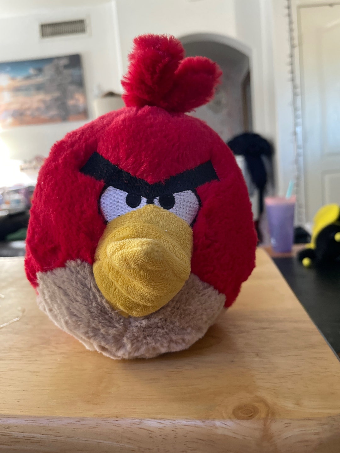 Red Angry Bird Plush Approximately 6” - Etsy