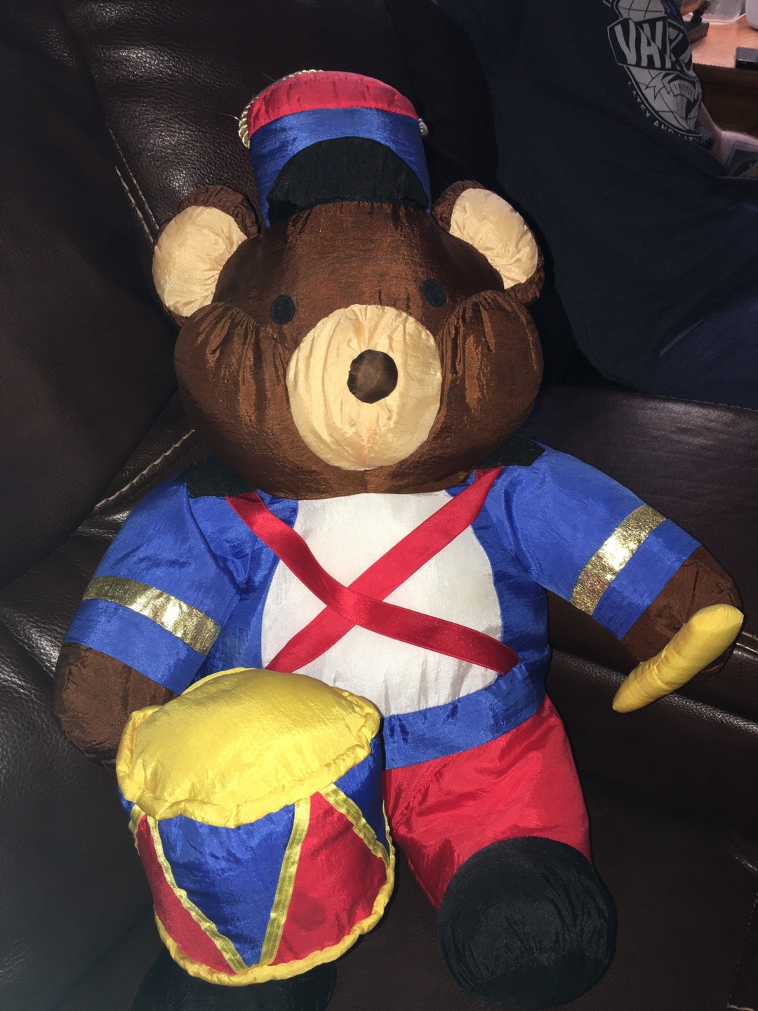 Vintage Puffalump Teddy Bear Drummer Plush - International Silver Co ...