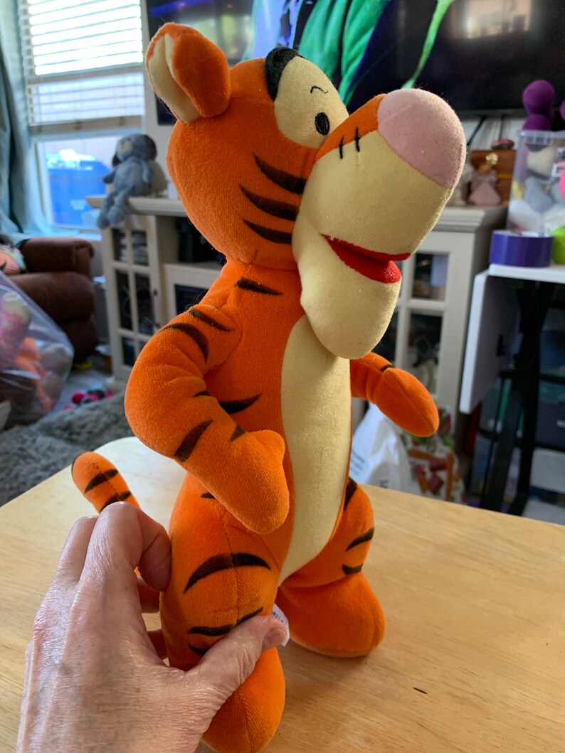 Mattel Tigger Standing Stuffed Animal Plush Toy Vintage for - Etsy