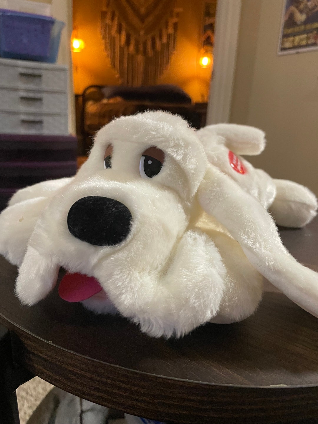 Aurora Floppy White Dog hot and Bothered Plush - Etsy