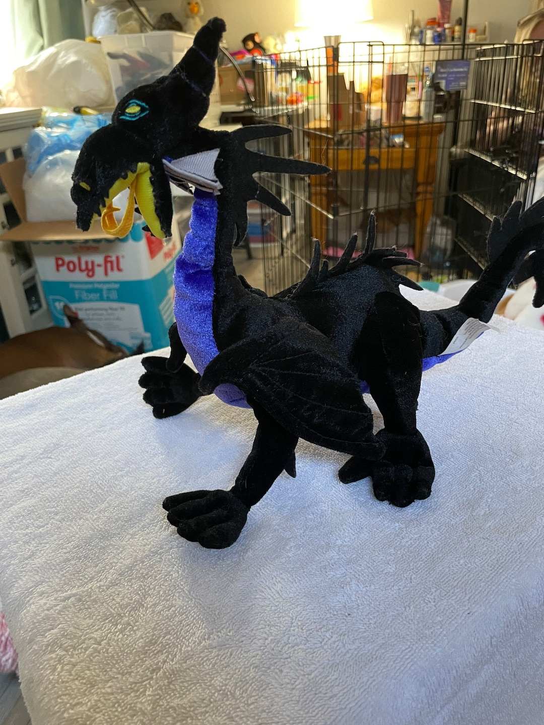 Walt Disney World Fantasmic Maleficent Dragon Plush - Rare & HTF! - Etsy