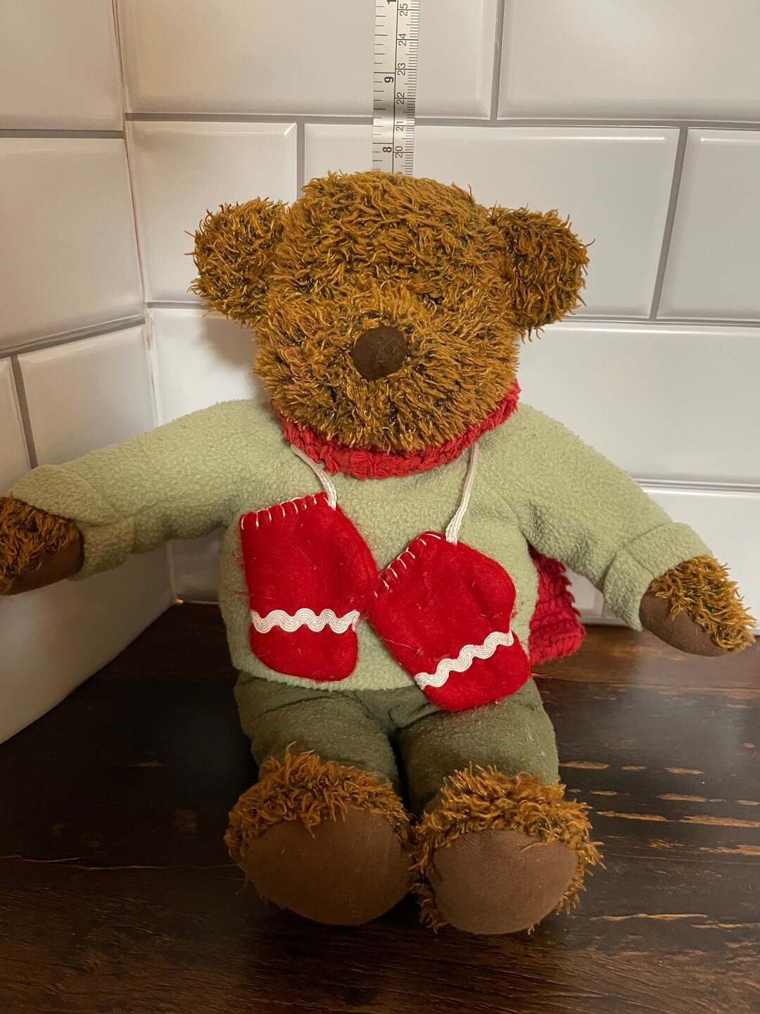 Hallmark Christmas Teddy Bear Plush - Etsy