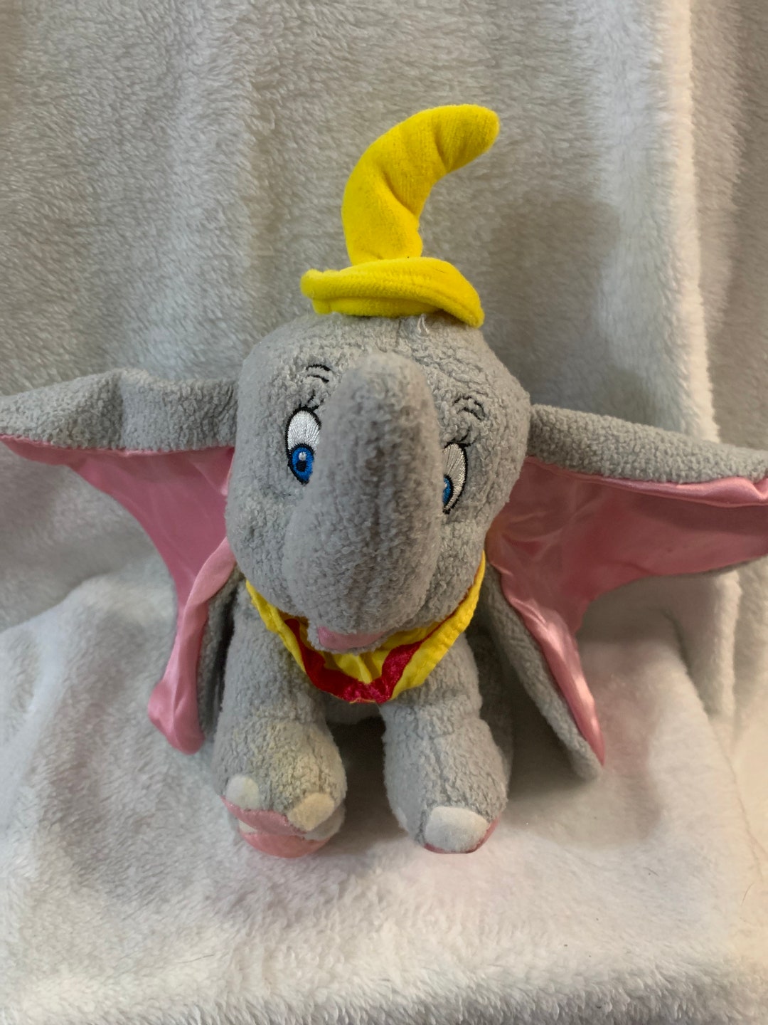 Small Dumbo With Pose-able Trunk Stuffed Animal Plush Toy Vintage for ...