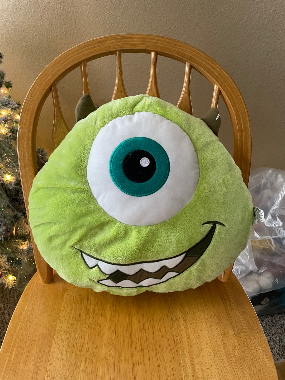 Monsters Inc. Mike Wazowski Large Pajama Pouch Pillow - Etsy