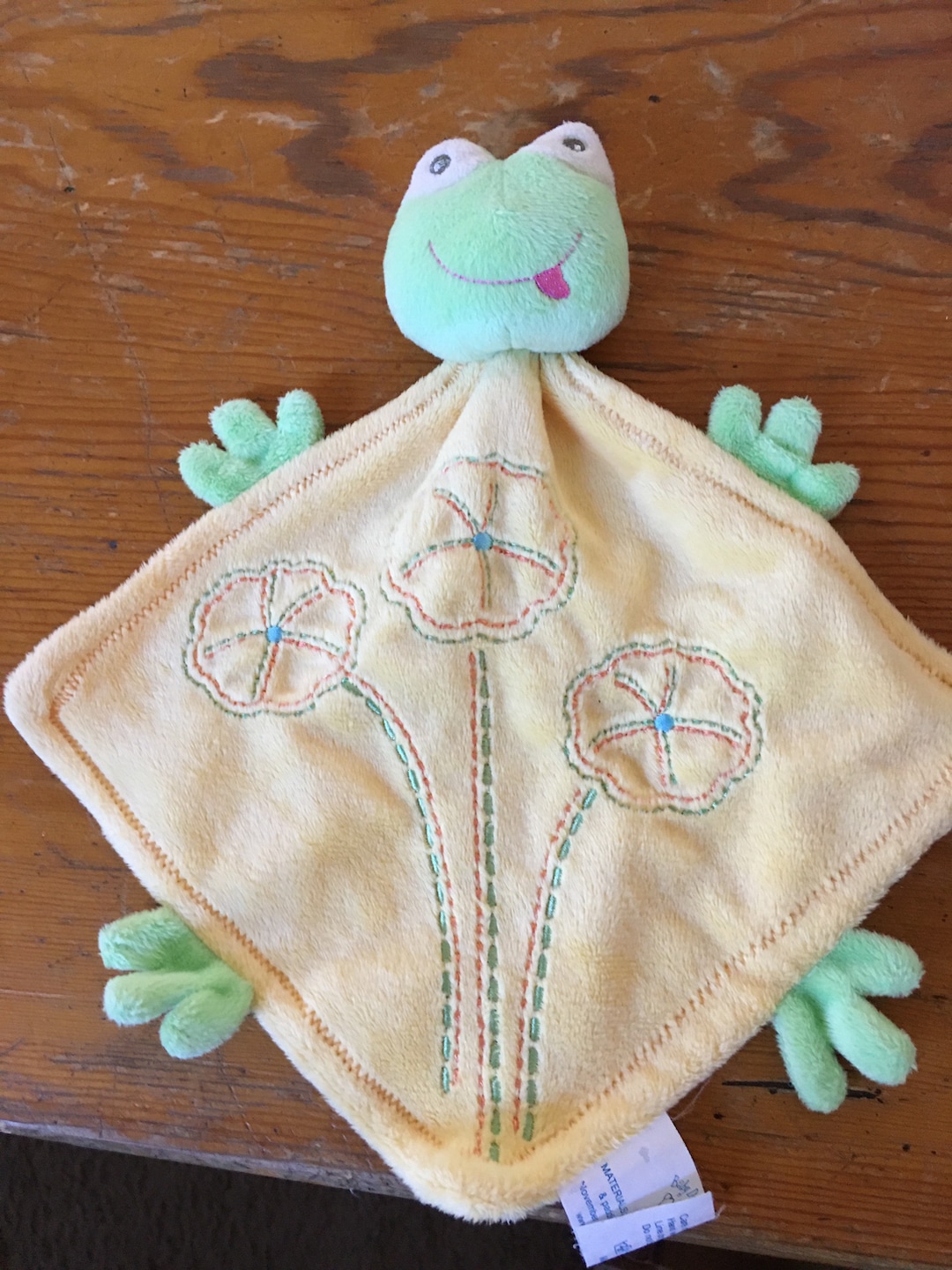 Baby Dry Goods Frog Lovey Blanket Plush Stuffed Animal Toy - Etsy