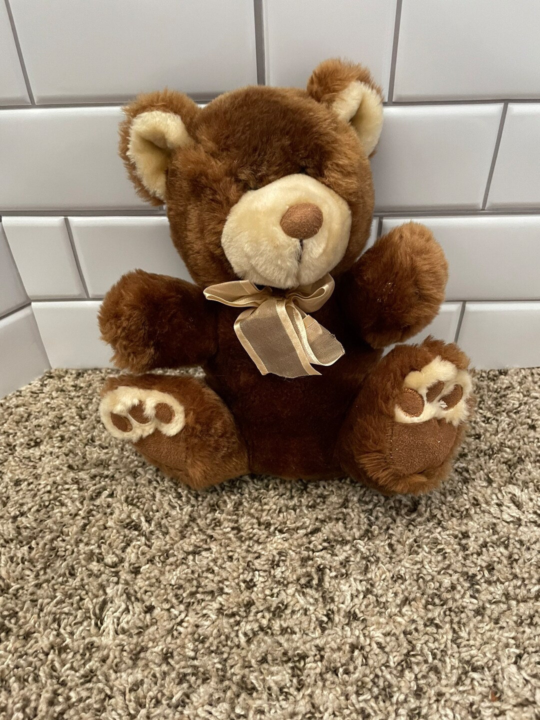 Dan Dee Brown Bear Plush - Etsy
