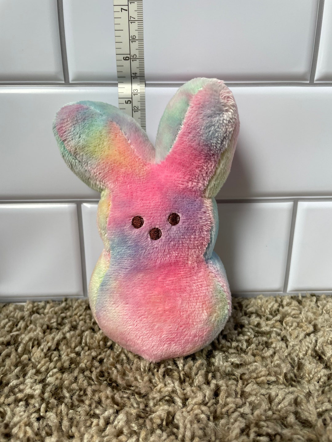 Peeps Pastel Tie Dye Easter Bunny Plush - Etsy