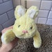 Yellow Bunny Animal Adventure Plush - Etsy