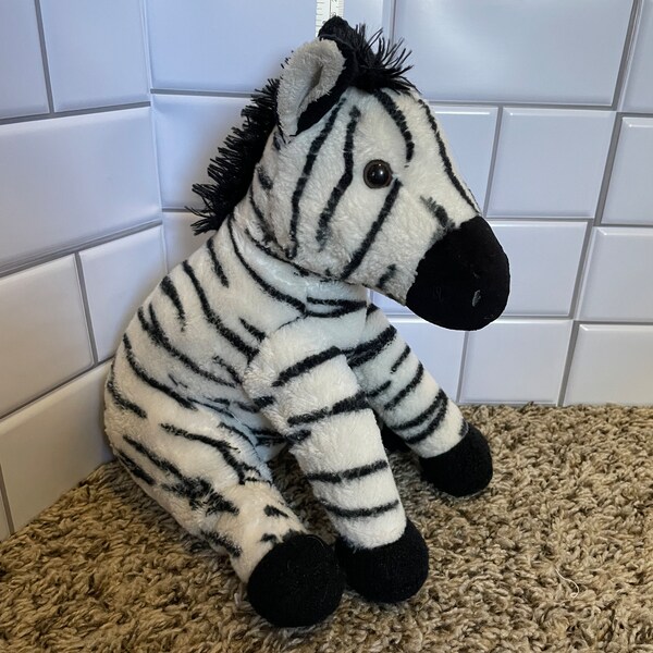 Zebra Stuffed Animal - Etsy