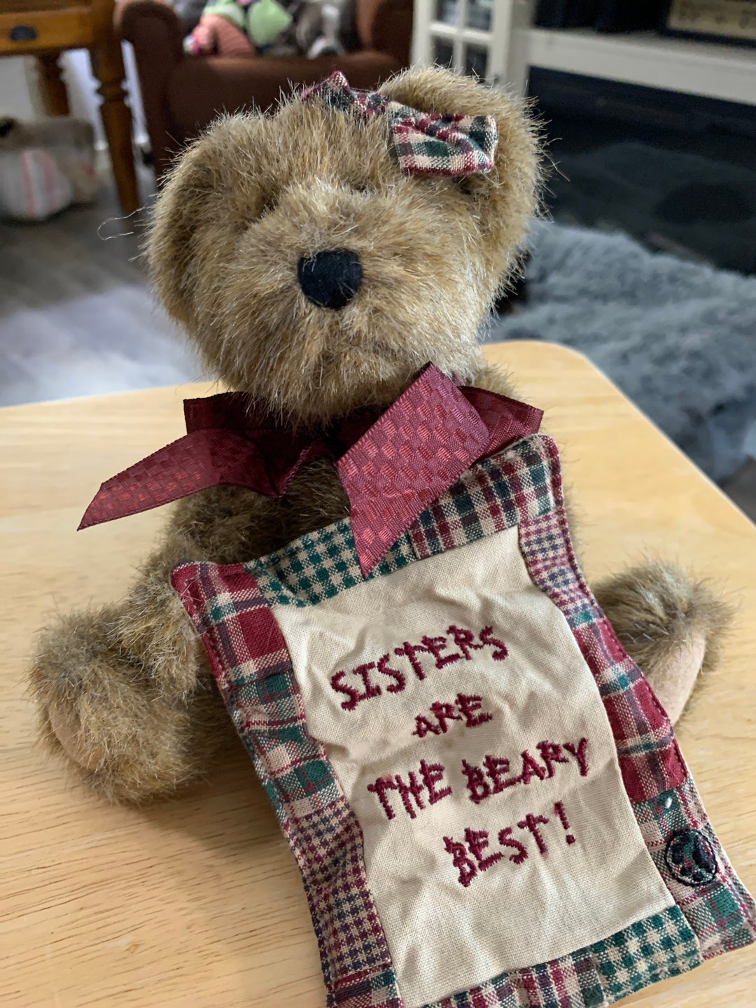 Boyds Bears Tjs Best Dressed Collection. Sissy B Bear. 903006. Small Sisters Are the Beary Best ...