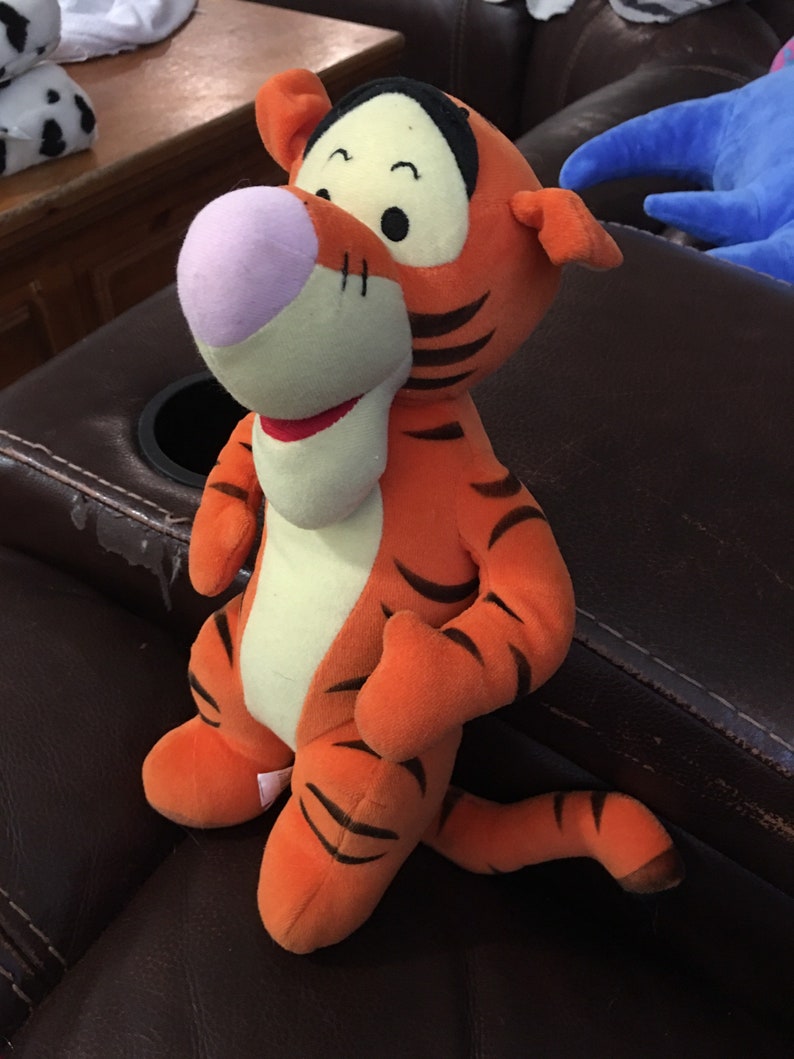 Mattel Tigger Standing Stuffed Animal Plush Toy Vintage for - Etsy