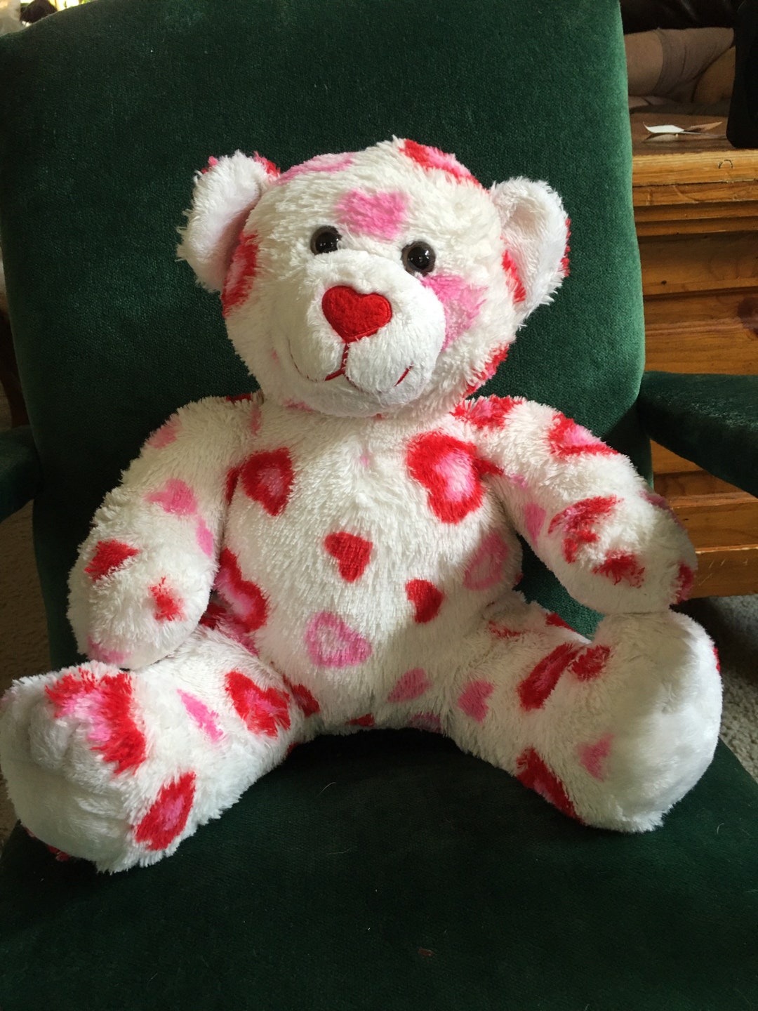 Build a Bear Workshop Valentines Day Bear Plush Stuffed Animal - Etsy