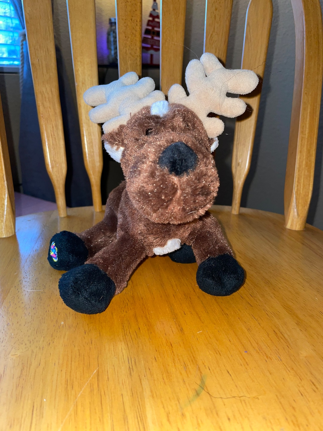 Webkinz Brown Reindeer Stuffed Animal Plush. No Code - Etsy