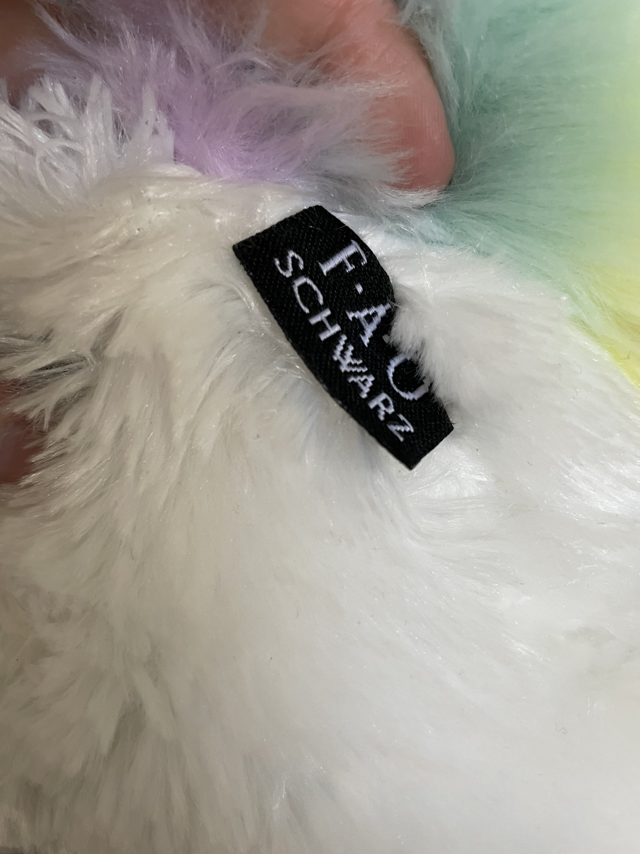 FAO Schwarz White and Pastel Unicorn Plush With Led Lights Sound. Fuzzy Etsy UK