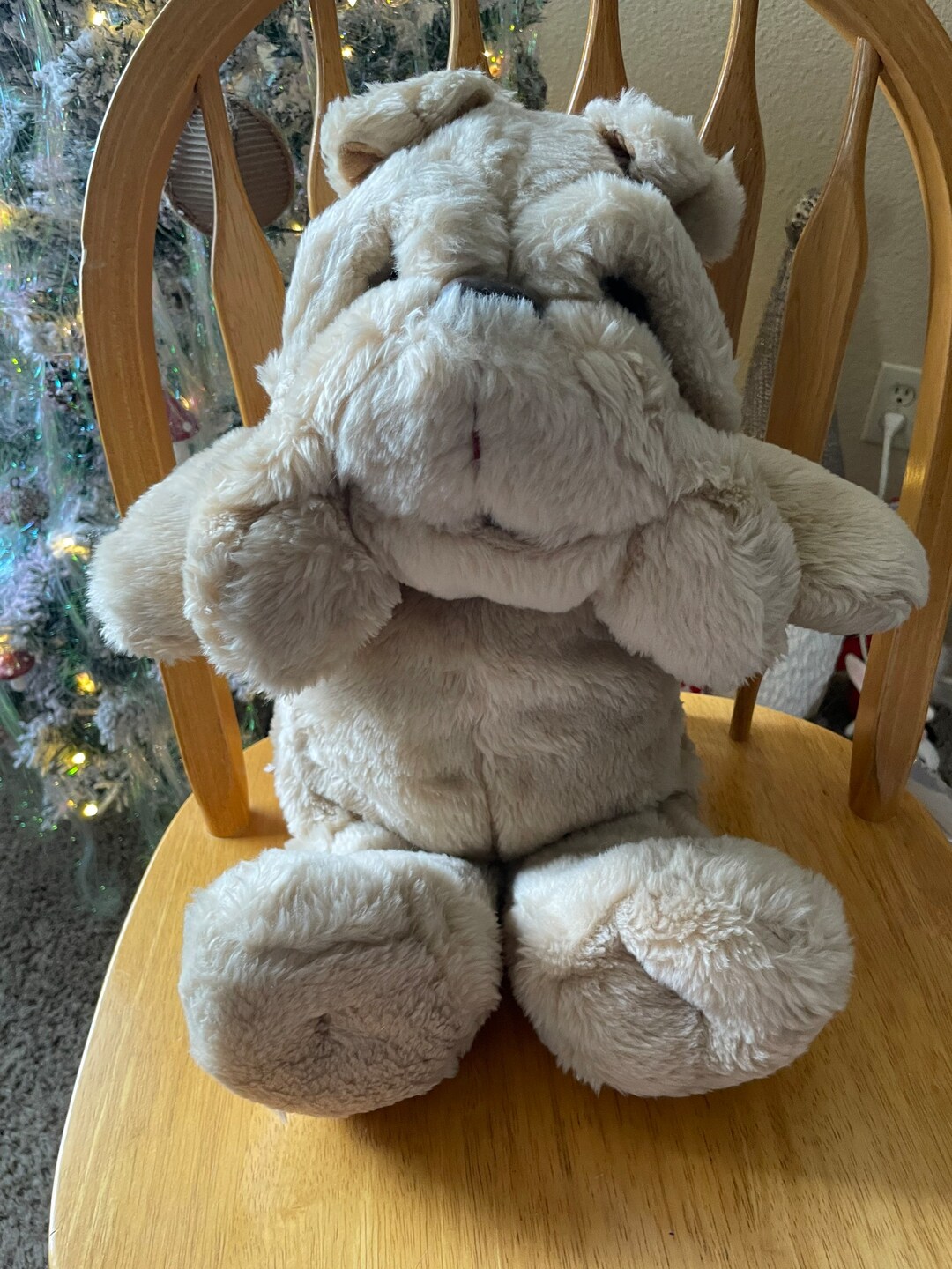 Vintage Commonwealth Bulldog Plush Toy 22” 1984 - Etsy