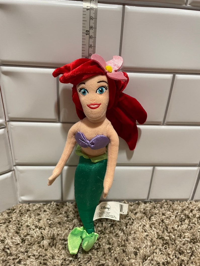 Disney the Little Mermaid Ariel Plush - Etsy