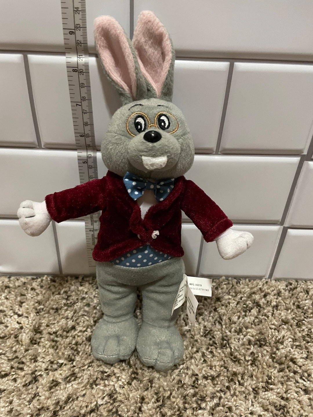Mayor Clayton Bunny Plush - Etsy