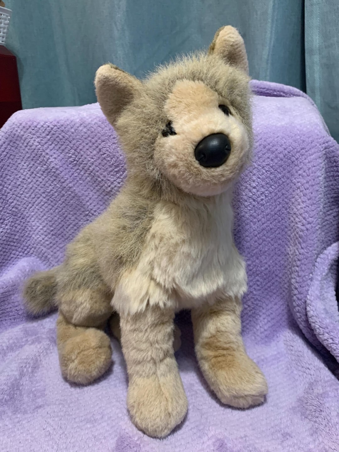 Douglas Cuddle Toys Tyson Wolf Dog Plush. Gorgeous, Rare and Hard to ...