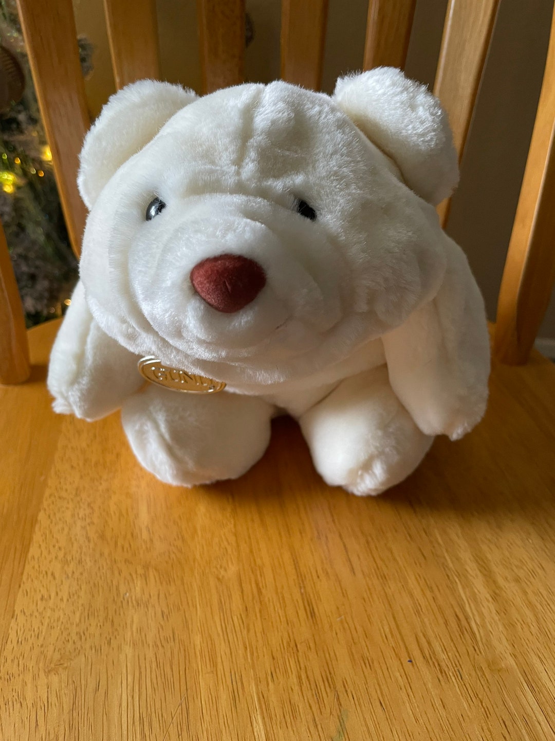 Gund Snuffles Teddy Plush Vintage White Bear - Etsy