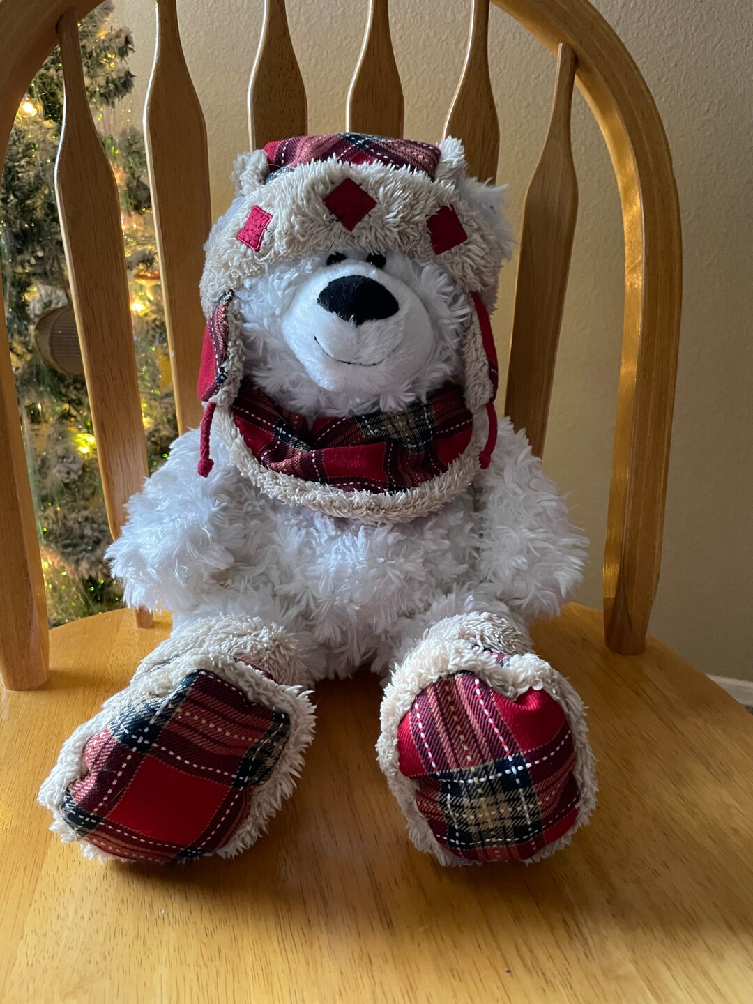 Hugfun Plush Winter Christmas Teddy Bear 16” - Etsy