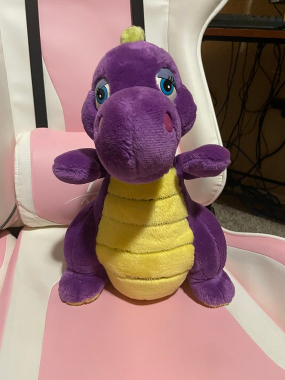 CalToy Purple Dragon Plush