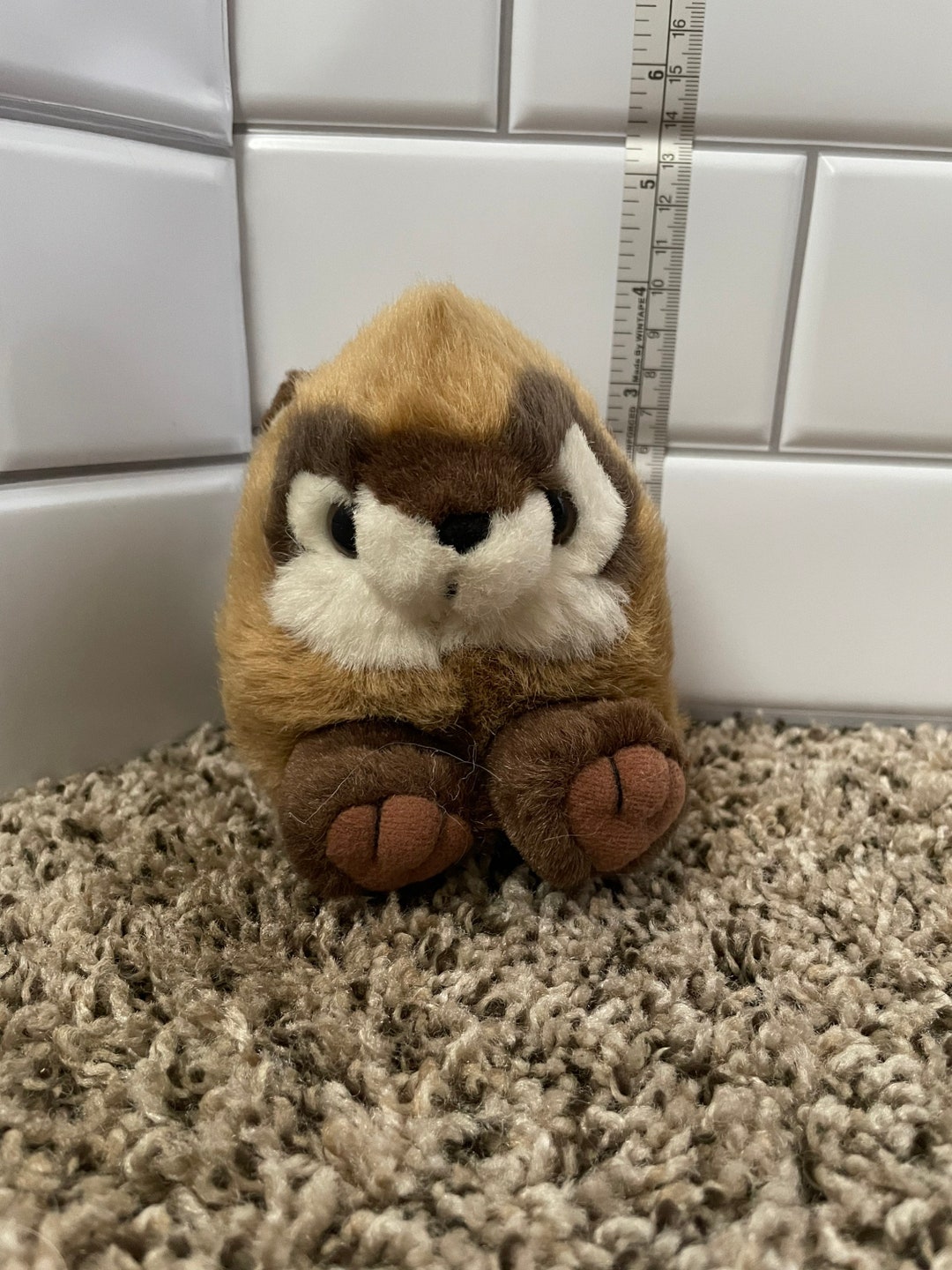 Swibco Puffkins Chipmunk Plush - Etsy