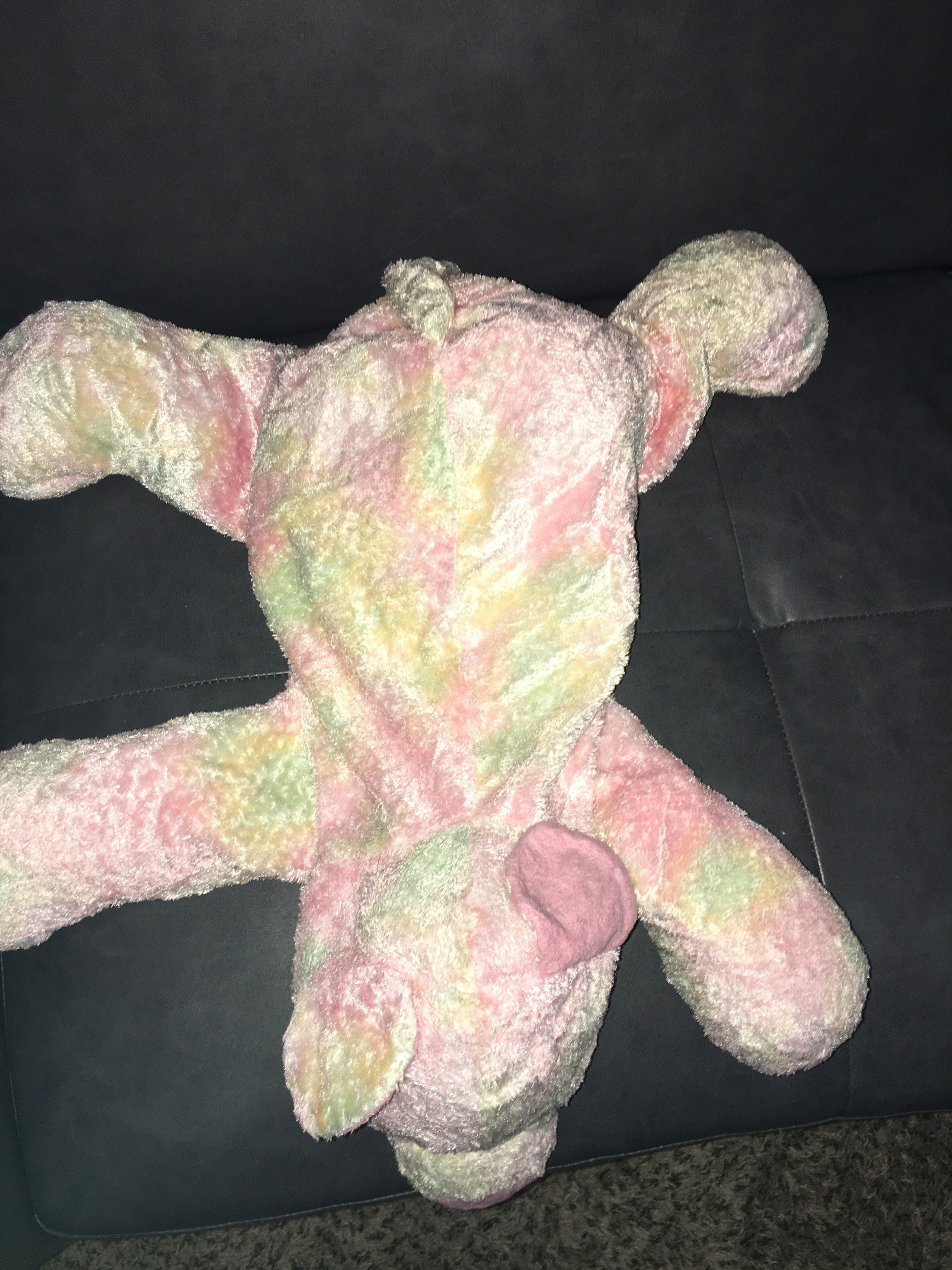 Vintage Adorable Pastel Blue and Pink Large Soft Pig Plush | Etsy