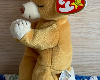 Hope Praying Bear. TY Beanie Baby. Retired. Etsy