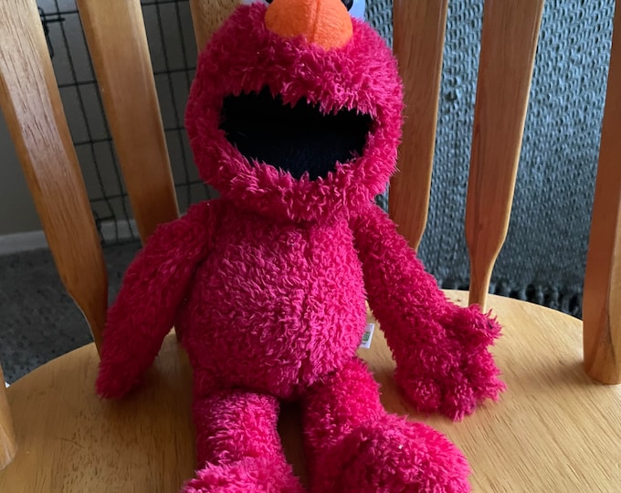 Sesame Street Elmo Plush - Etsy