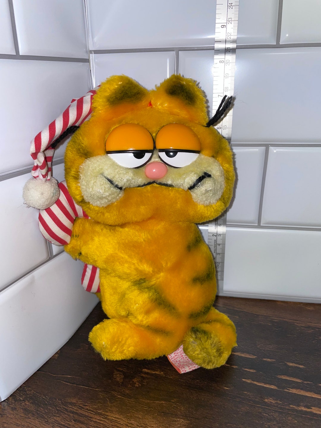 Dakin Christmas Garfield Plush - Etsy