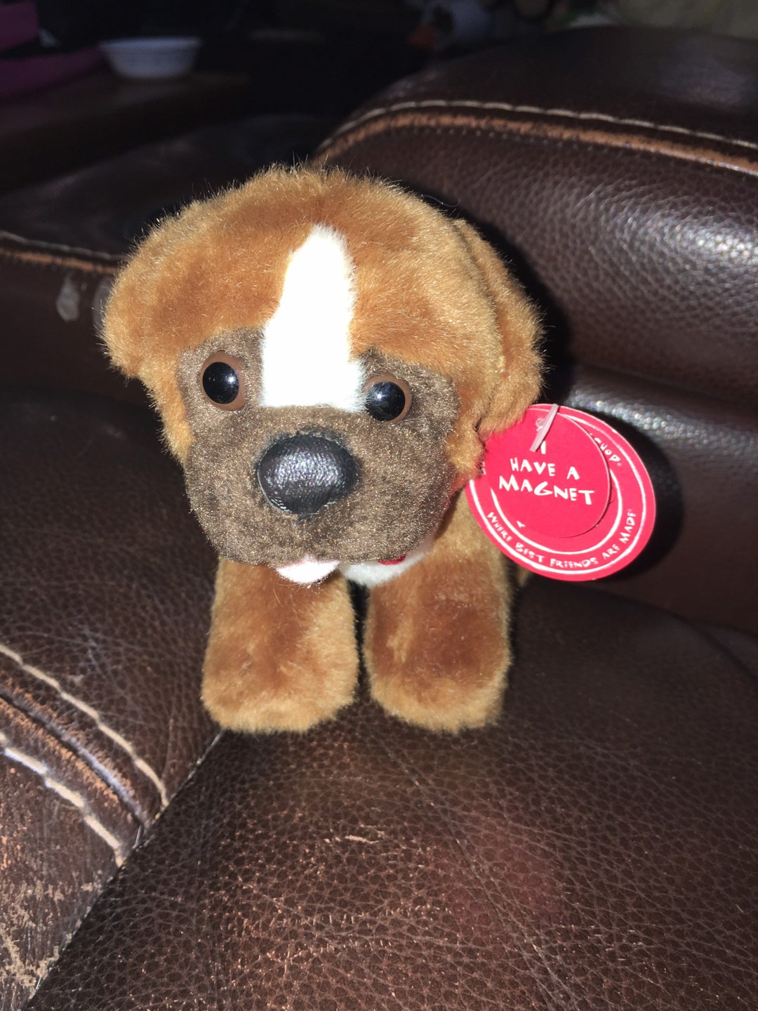 Build a Bear Workshop Boxer Plush Toy Vintage Stuffed Animal Kennel ...
