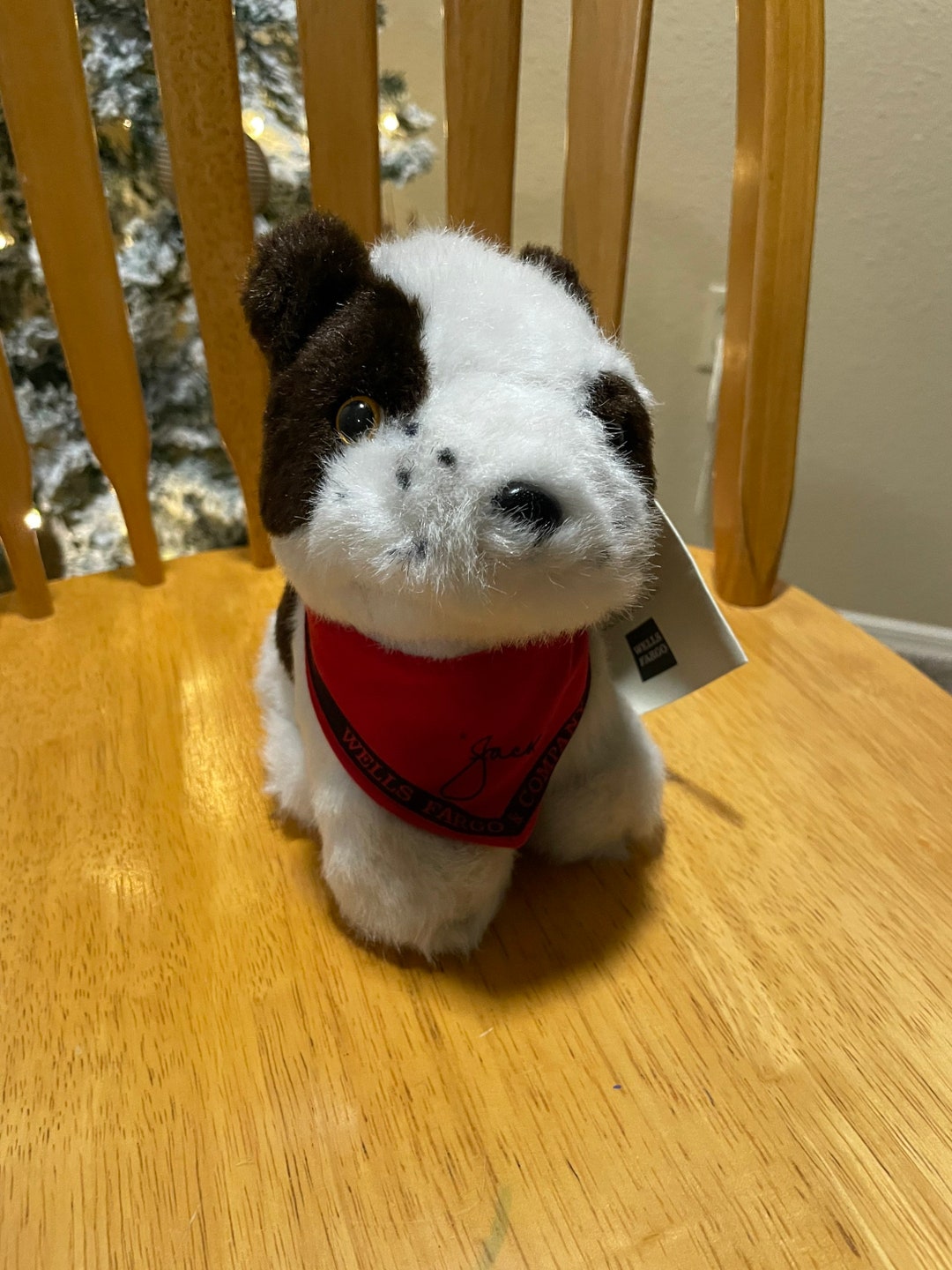 7” Wells Fargo Jack the Dog Plush Stuffed Animal Plush Toy NWT - Etsy