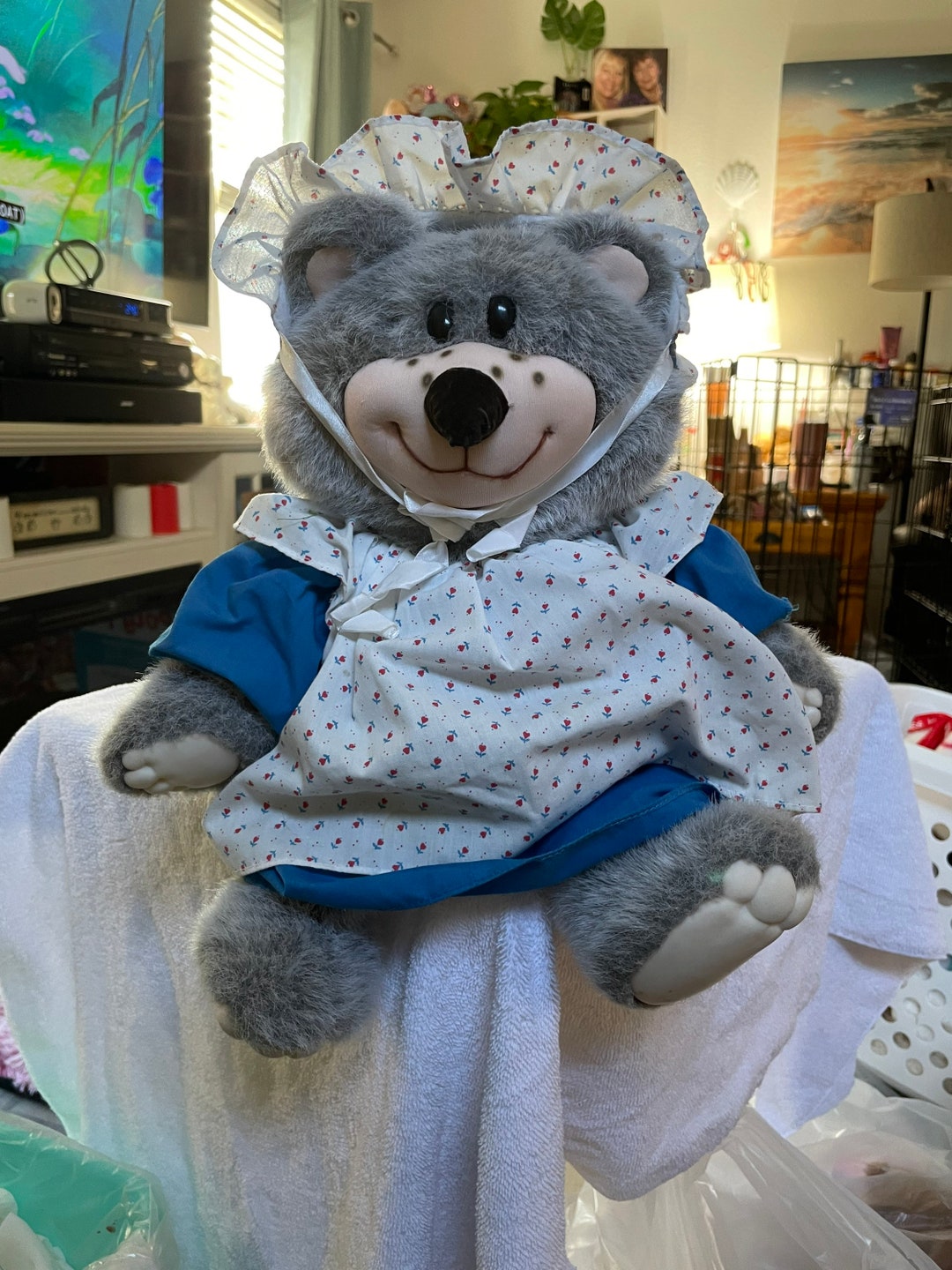 1986 Plush the Hatfields Lily Teddy Bear, 15” - Etsy