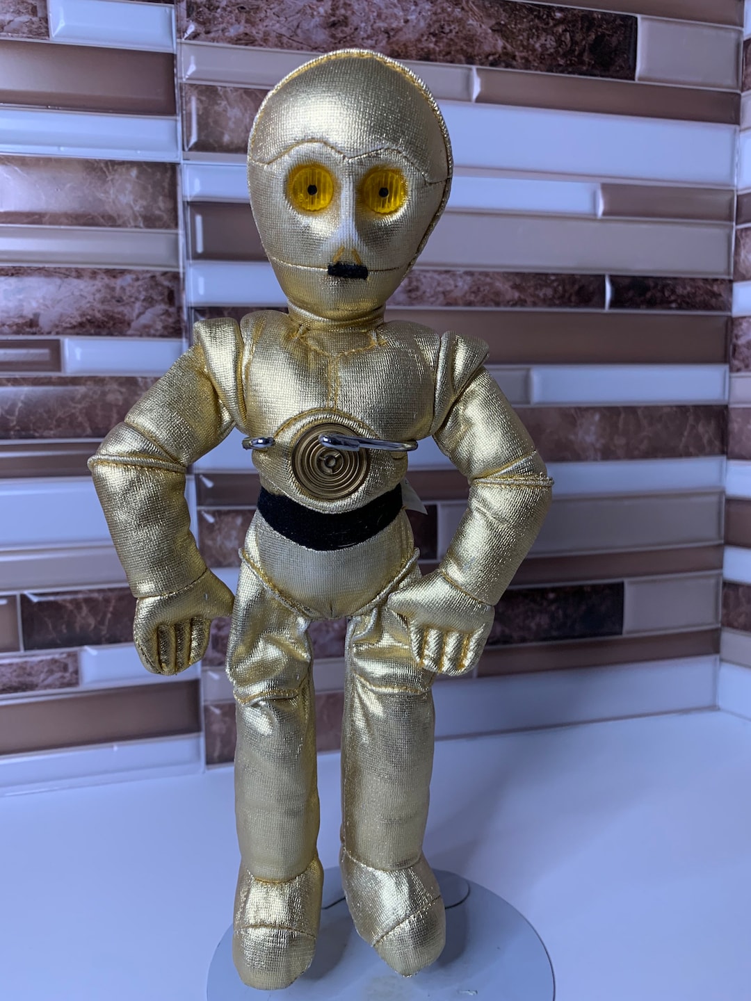 Vintage C-3PO Star Wars Beanie Plush Toy. 10 Kenner Star Wats - Etsy