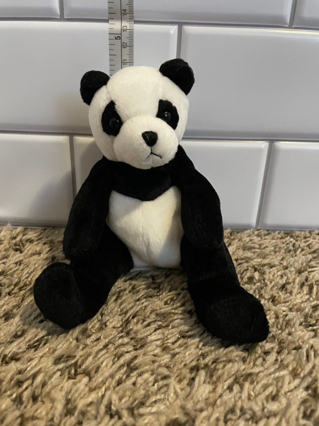Ty Beanie Baby Mandy the Panda Plush - Etsy